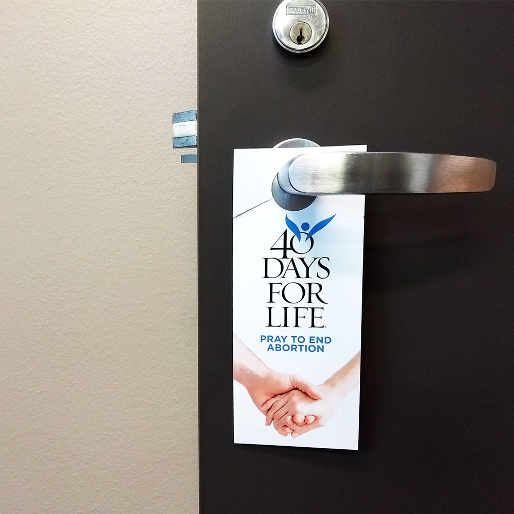 Door Hanger 2 - Vinset Advertising